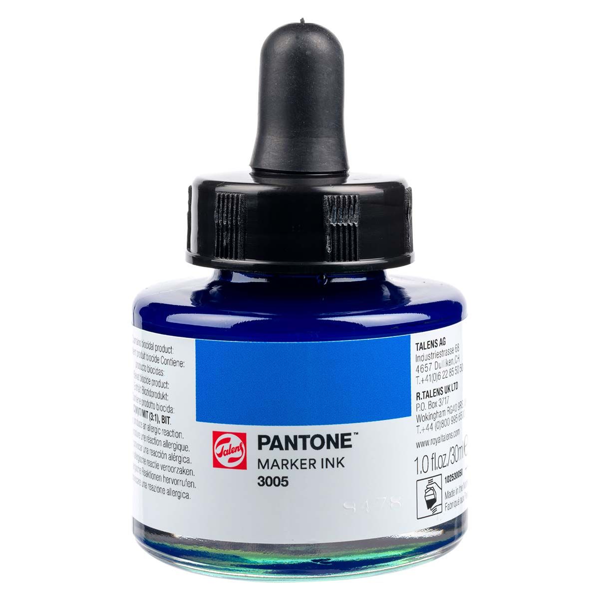 Pantone Marker Ink Bottle, #3005 (30ml) | Jerry's Artarama