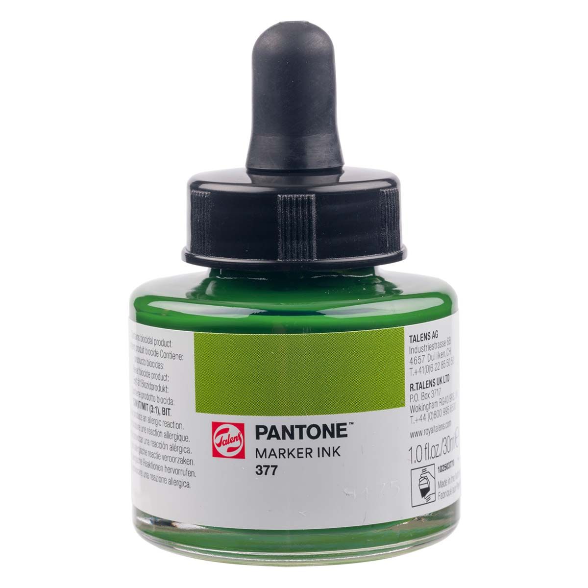 Pantone Marker Ink Bottle, #377 (30ml) | Jerry's Artarama