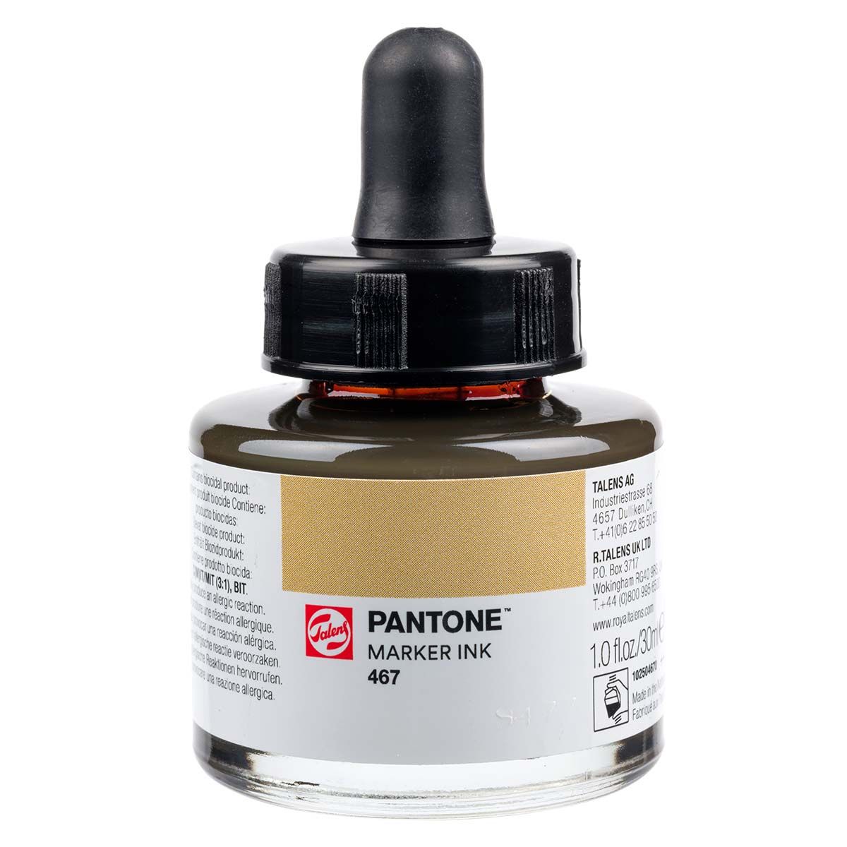 Pantone Marker Ink Bottle, #467 (30ml) | Jerry's Artarama