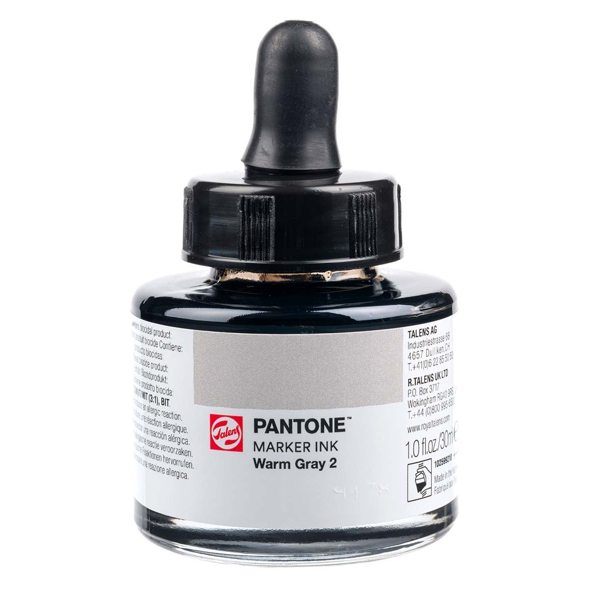 Pantone Marker Ink Bottle, Warm Gray 2 (30ml) | Jerry's Artarama
