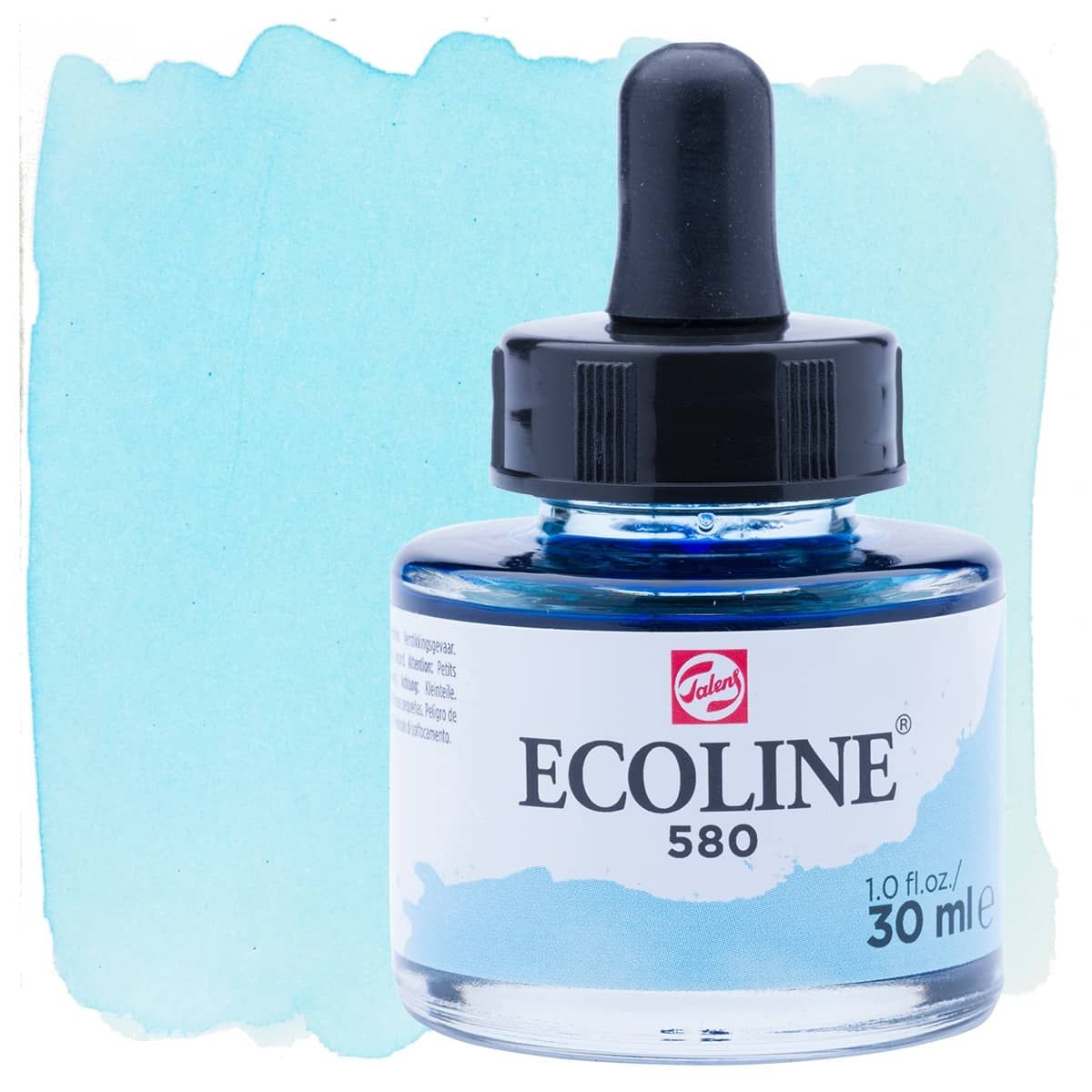 Ecoline Liquid Watercolor, Pastel Blue 30ml Pipette Jar | Jerry's Artarama