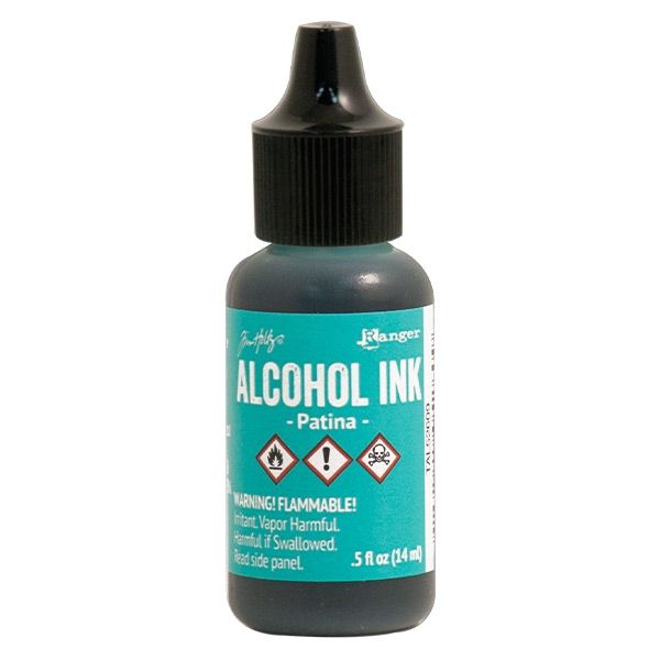 Tim Holtz Alcohol Ink - Patina, 1/2oz Bottle | Jerry's Artarama