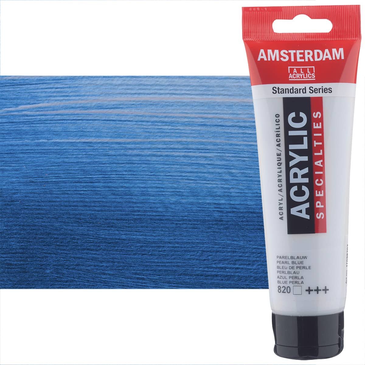 Amsterdam Standard Acrylic - Pearl Blue, 120ml | Jerry's Artarama