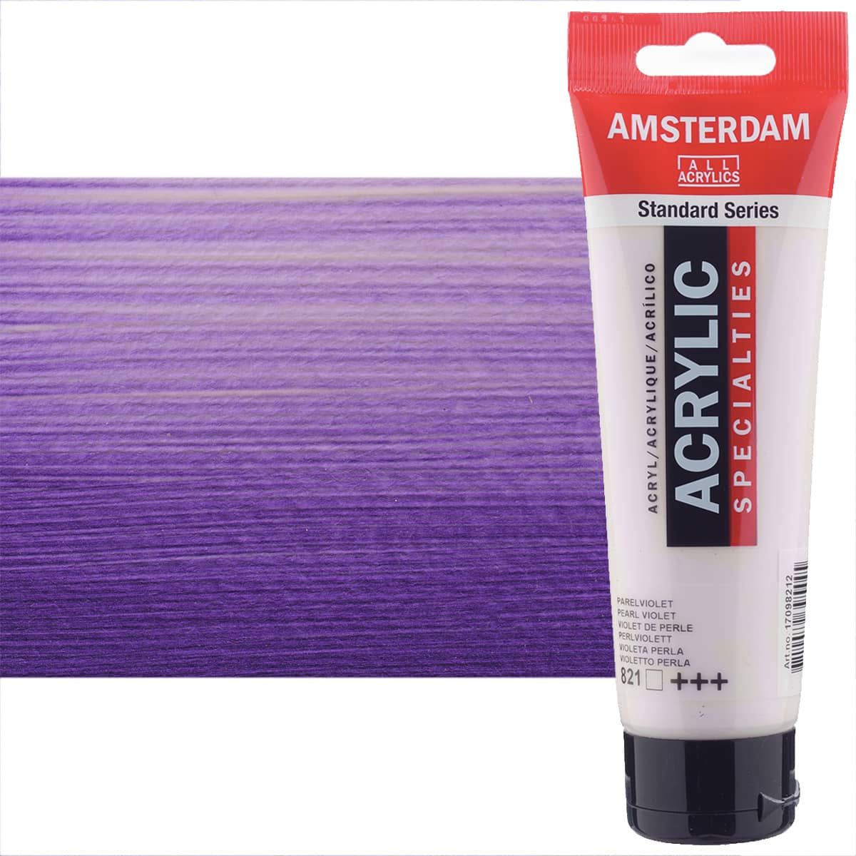 Amsterdam Standard Acrylic - Pearl Violet, 120ml | Jerry's Artarama