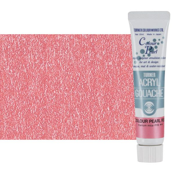 Turner Artist Acryl Gouache - Pearlescent Red, 20ml | Jerry's Artarama