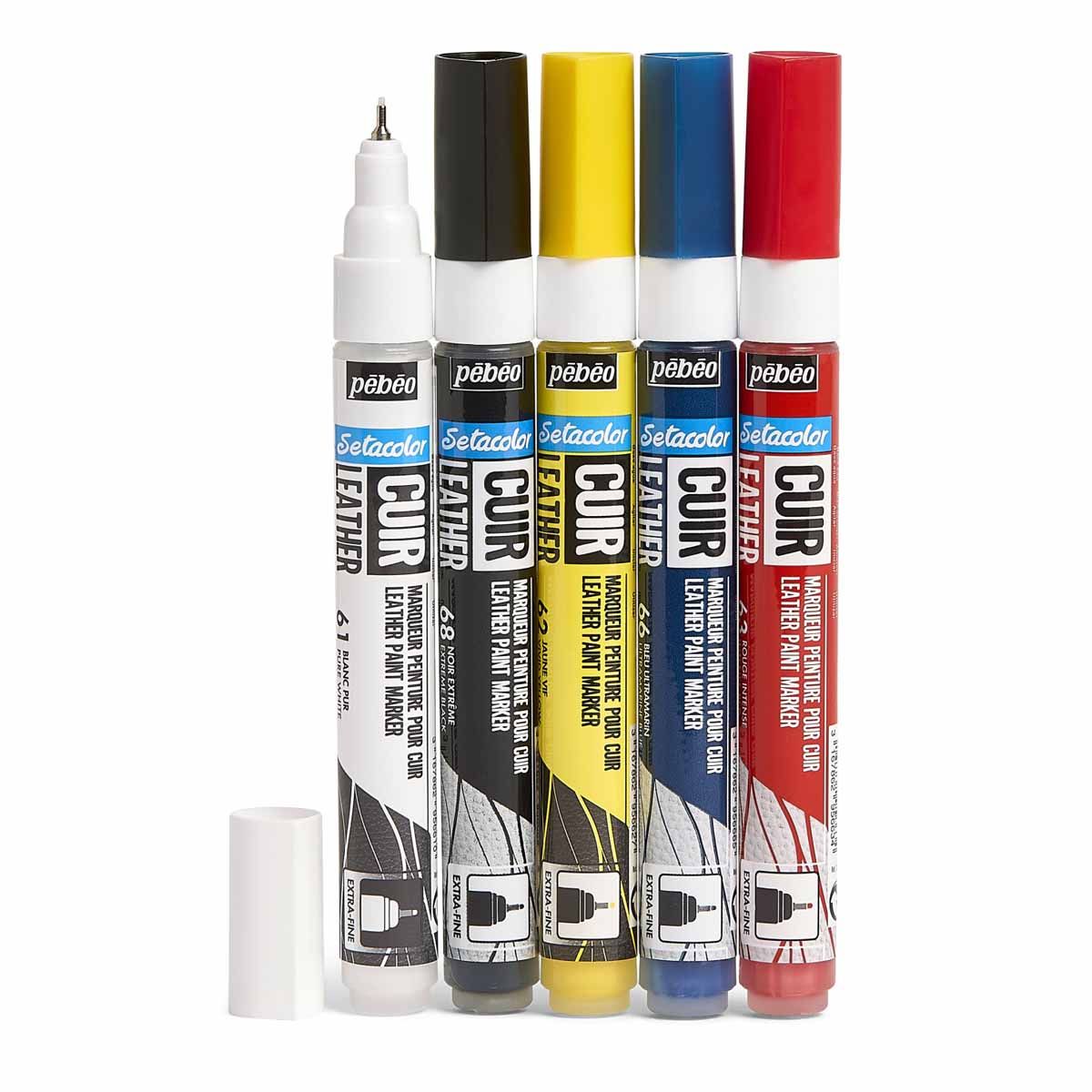 Setacolor French Leather Paint Markers and Sets | Jerry's Artarama