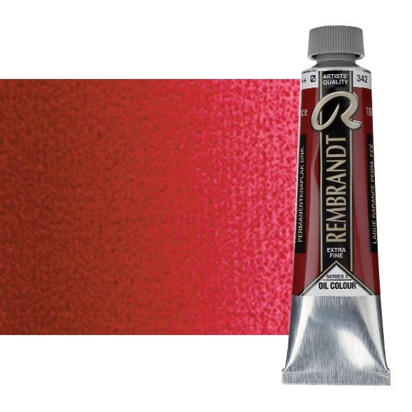 Rembrandt Extra-Fine Artists' Oil Paint - Permanent Madder Deep, 40ml Tube | Jerry's Artarama