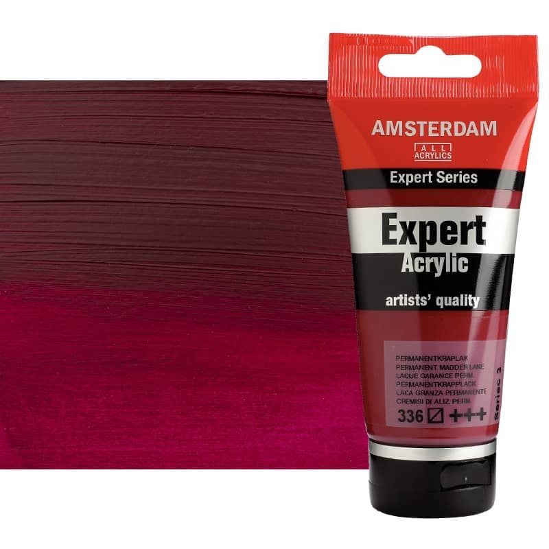 Amsterdam Expert Acrylic, Permanent Madder Lake 75ml Tube | Jerry's Artarama