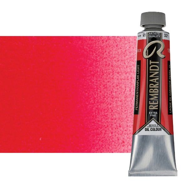 Rembrandt Extra-Fine Artists' Oil Paint - Permanent Madder Light, 40ml Tube | Jerry's Artarama
