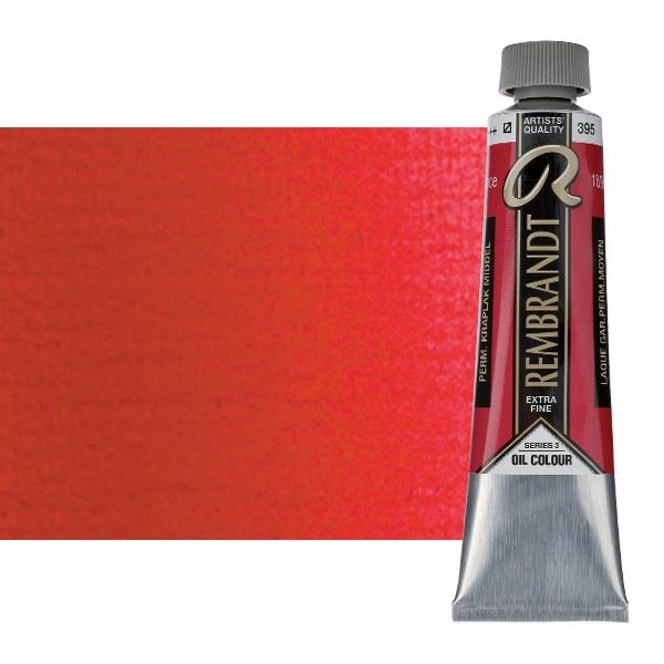 Rembrandt Extra-Fine Artists' Oil Paint - Permanent Madder Medium, 40ml Tube | Jerry's Artarama