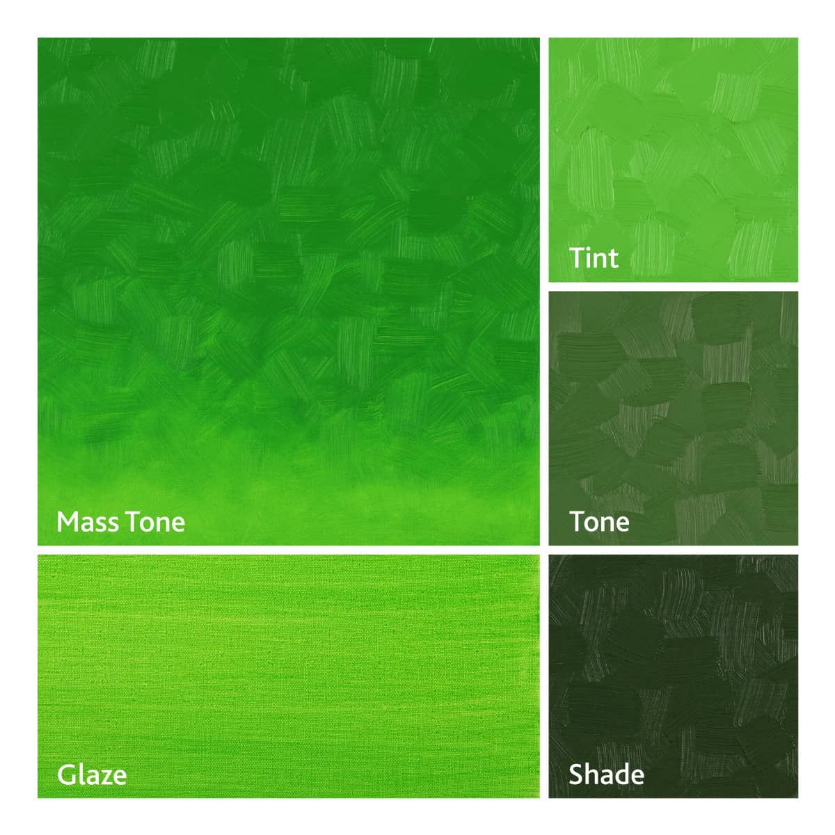 Tusc & Pine Artist Oil Color - Permanent Green Light, 40ml Tube | Jerry ...