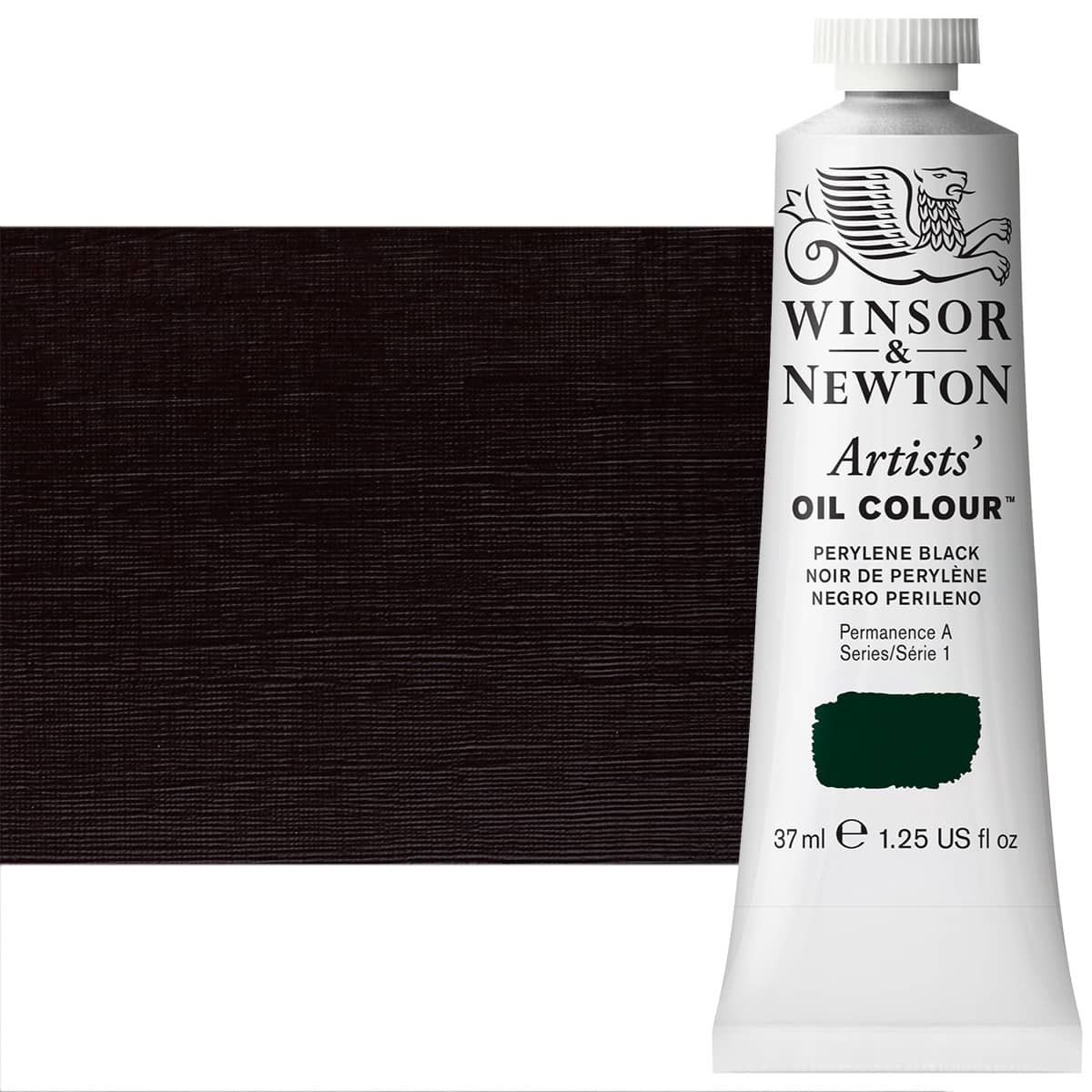 Winsor & Newton Artists' Oil : Perylene Black, 37ml Tube | Jerry's Artarama