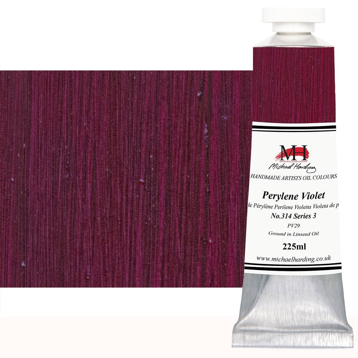 Michael Harding Oil Color - Perylene Violet, 225ml Tube | Jerry's Artarama
