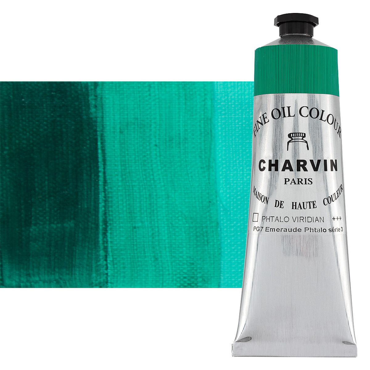 Charvin Fine Oil Paint, Phthalo Viridian - 150ml | Jerry's Artarama