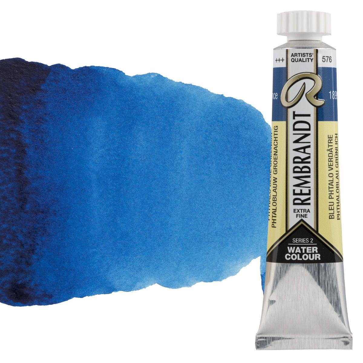 Rembrandt Artists' Watercolor, Phthalo Blue Green 20ml Tube | Jerry's ...