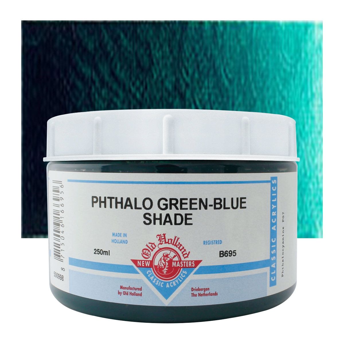 Old Holland New Masters Classic Acrylic Colors Phthalo Green (Blue ...