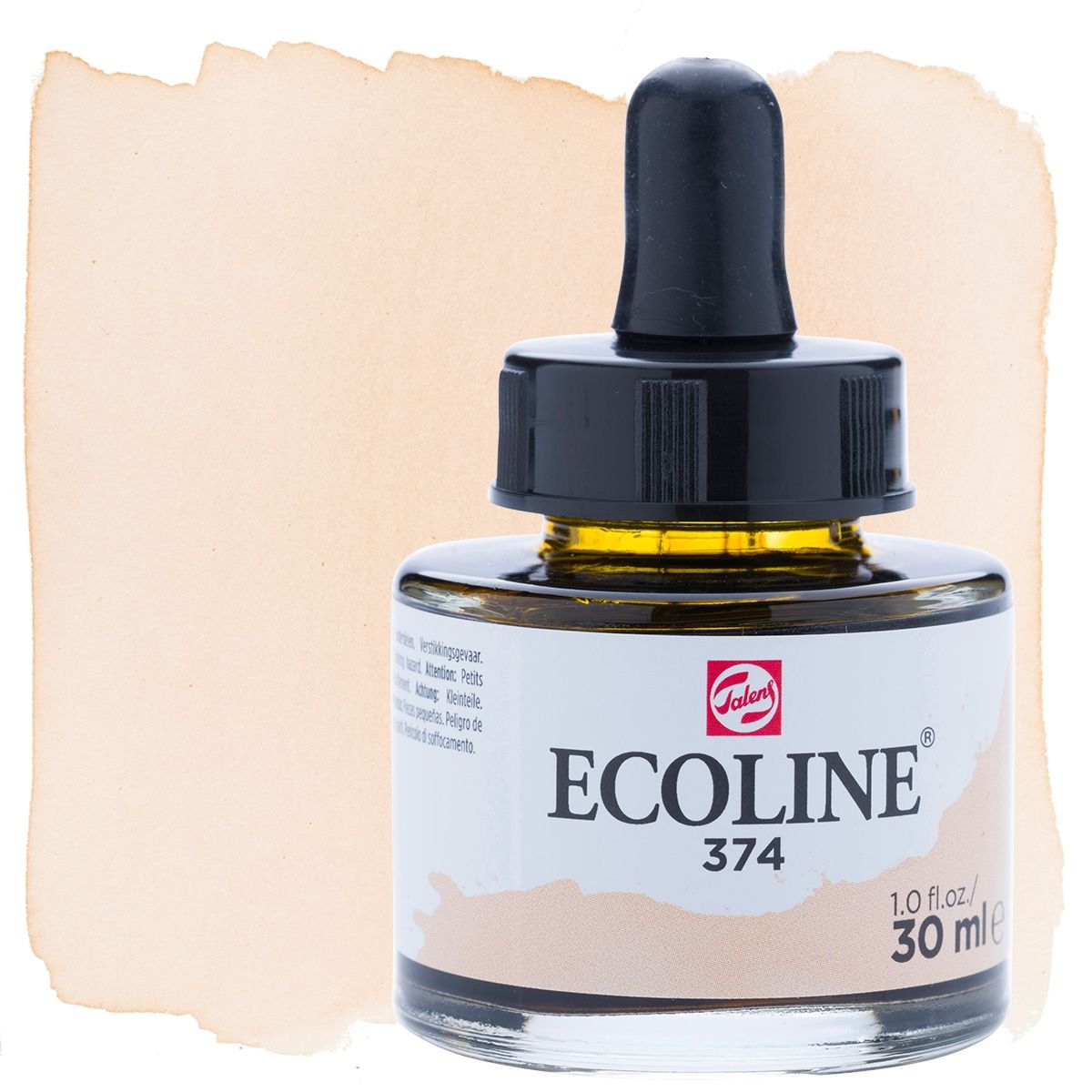 Ecoline Liquid Watercolor, Pink Beige 30ml Pipette Jar | Jerry's Artarama