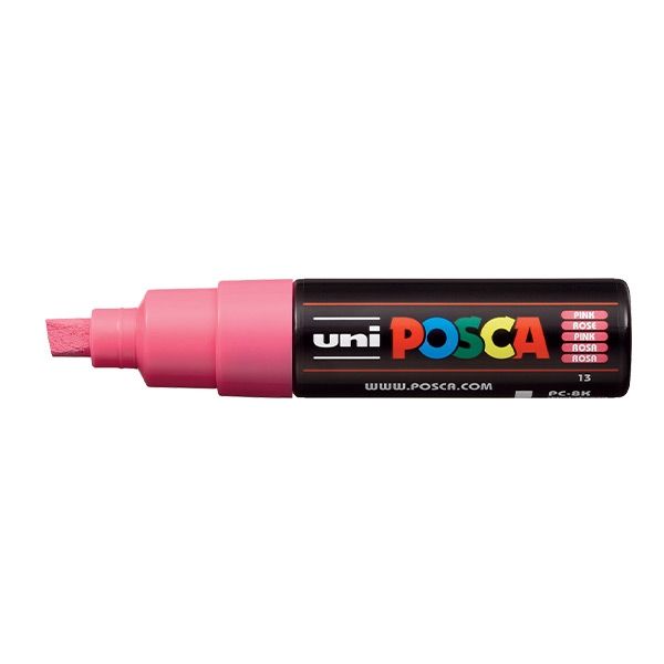 Posca Paint Marker, Pink, Broad Tip Marker | Jerry's Artarama