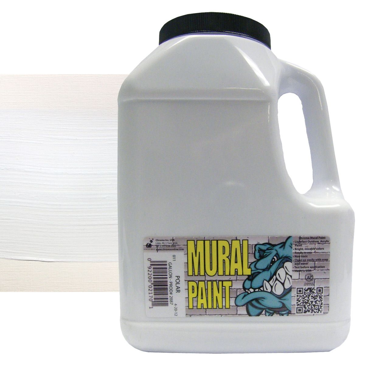 Chroma Acrylic Mural Paint Gallon Jug - Polar | Jerry's Artarama
