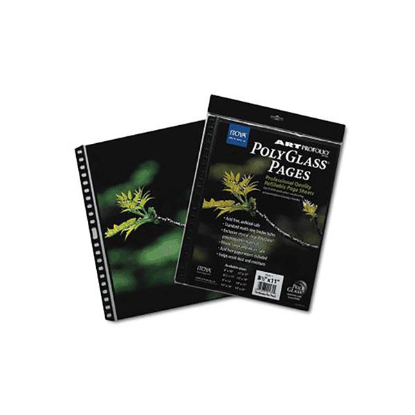 Itoya Art Profolio Polyglass Refillable Page 10Pk 18X24 | Jerry's Artarama