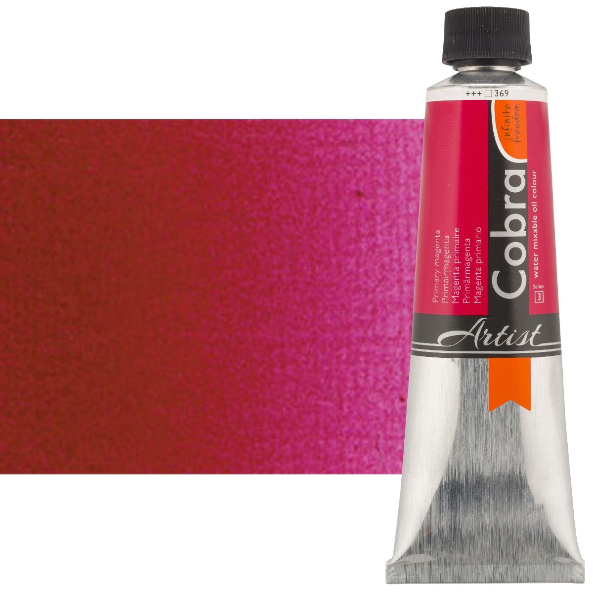 Cobra Water-Mixable Oil, Primary Magenta - 150ml Tube | Jerry's Artarama