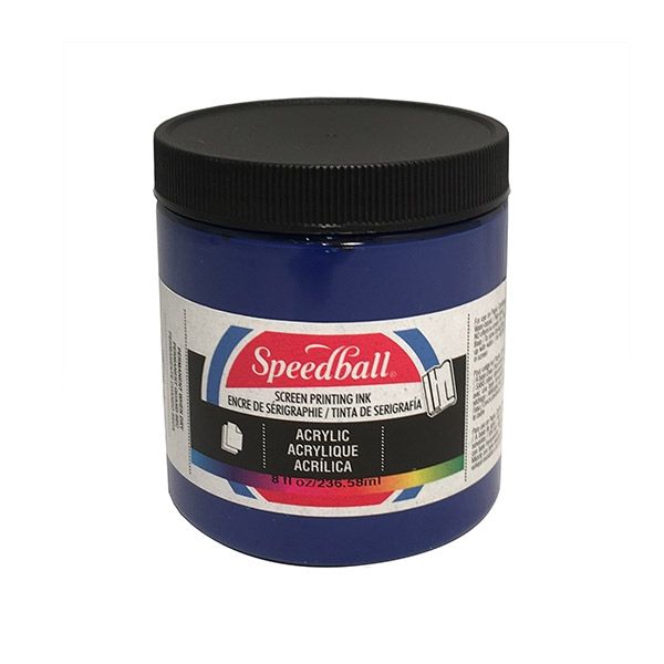 Speedball Acrylic Screen Printing Ink 8 oz Jar - Process Cyan | Jerry's ...