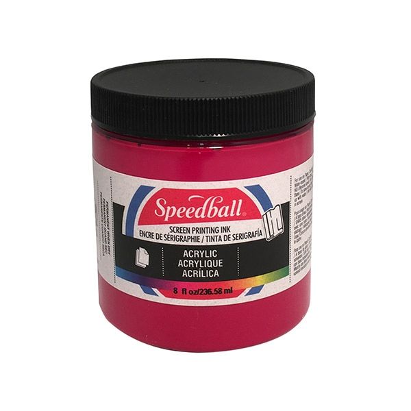 Speedball Acrylic Screen Printing Ink 8 oz Jar - Process Magenta ...