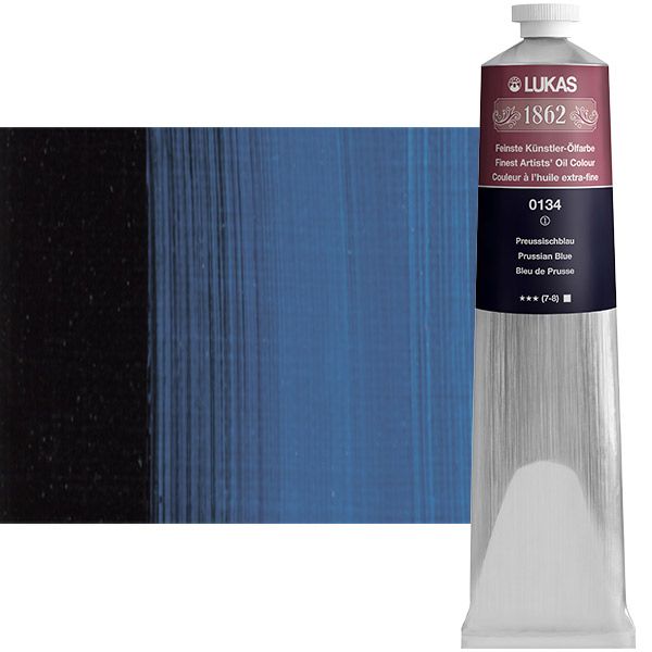 LUKAS 1862 Oil Color - Prussian Blue, 200ml | Jerry's Artarama