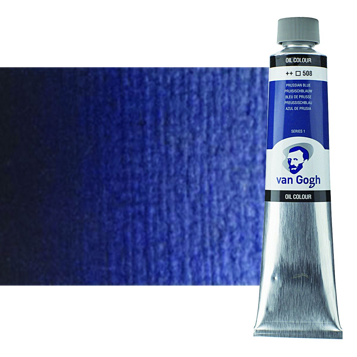 Van Gogh Oil Color, 200ml Prussian Blue Tube | Jerry's Artarama