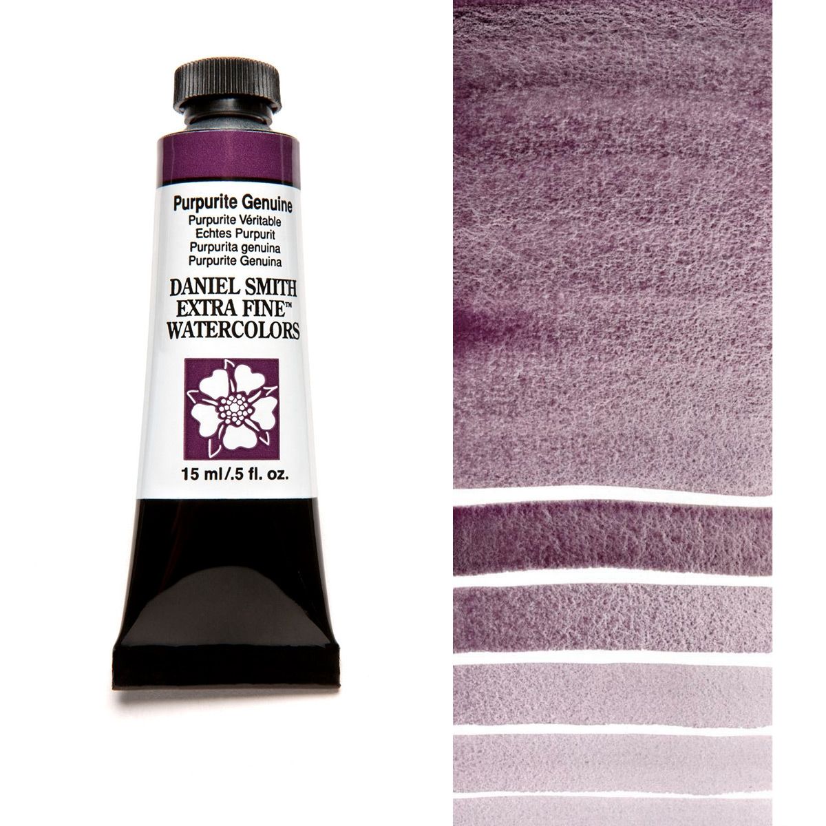 Daniel Smith Extra Fine Watercolor - Purpurite Genuine, 15 ml Tube ...