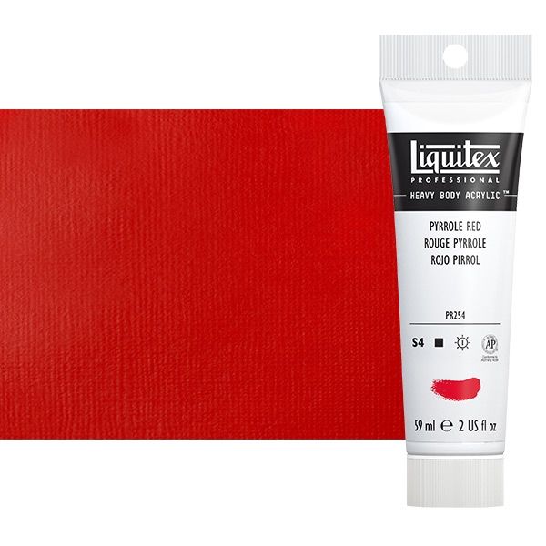 Liquitex Heavy Body Acrylic - Pyrrole Red, 2oz Tube | Jerry's Artarama