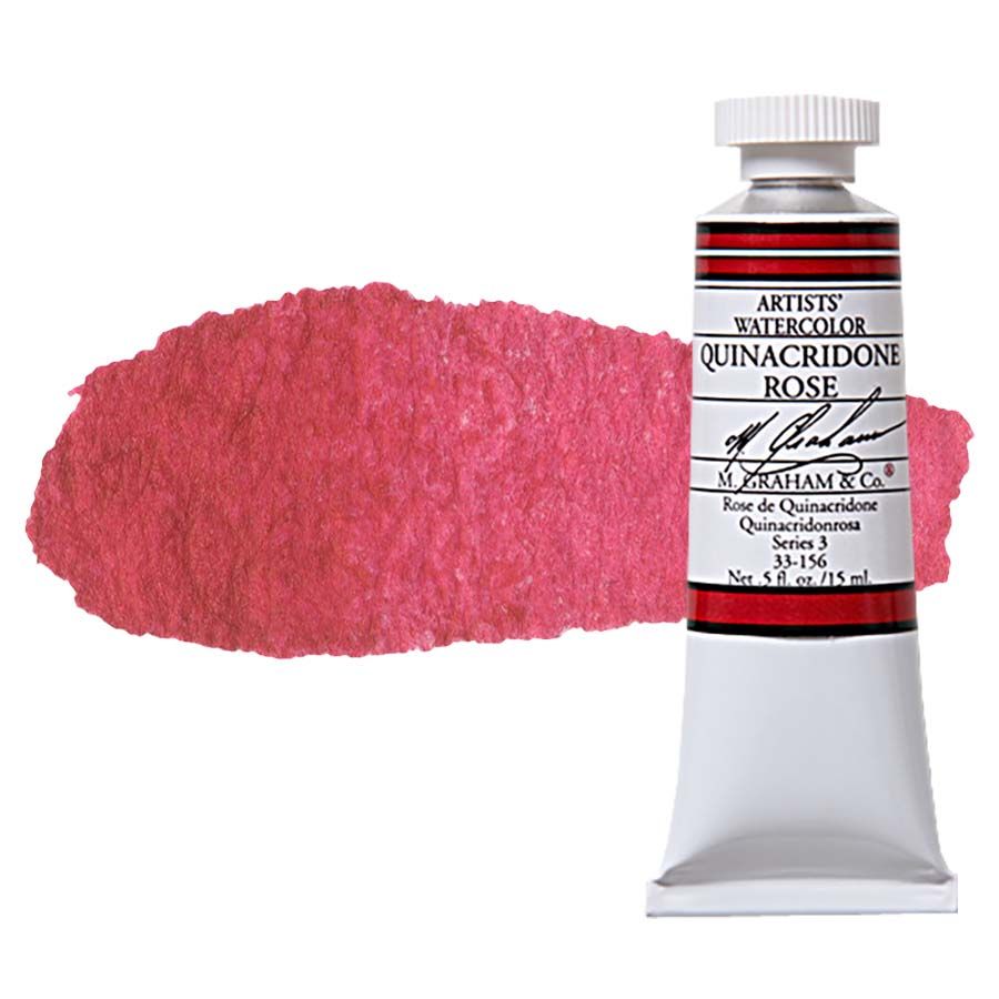 M. Graham Artists' Watercolor 15ml - Quinacridone Rose | Jerry's Artarama
