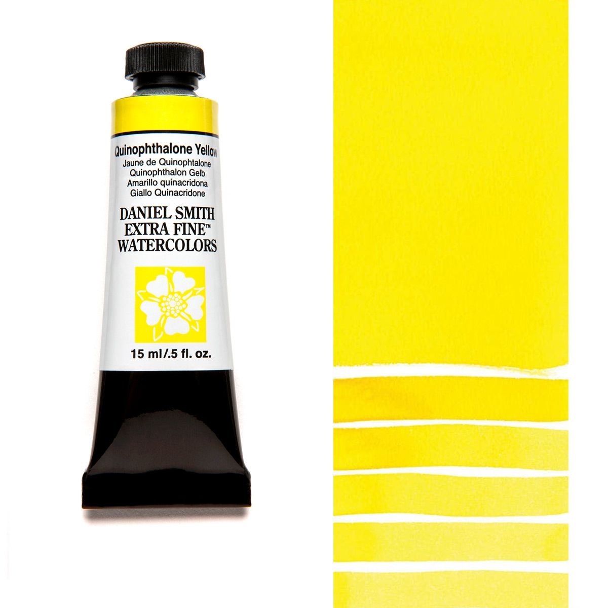 Daniel Smith Extra Fine Watercolor - Quinophthalone Yellow, 15 ml Tube ...