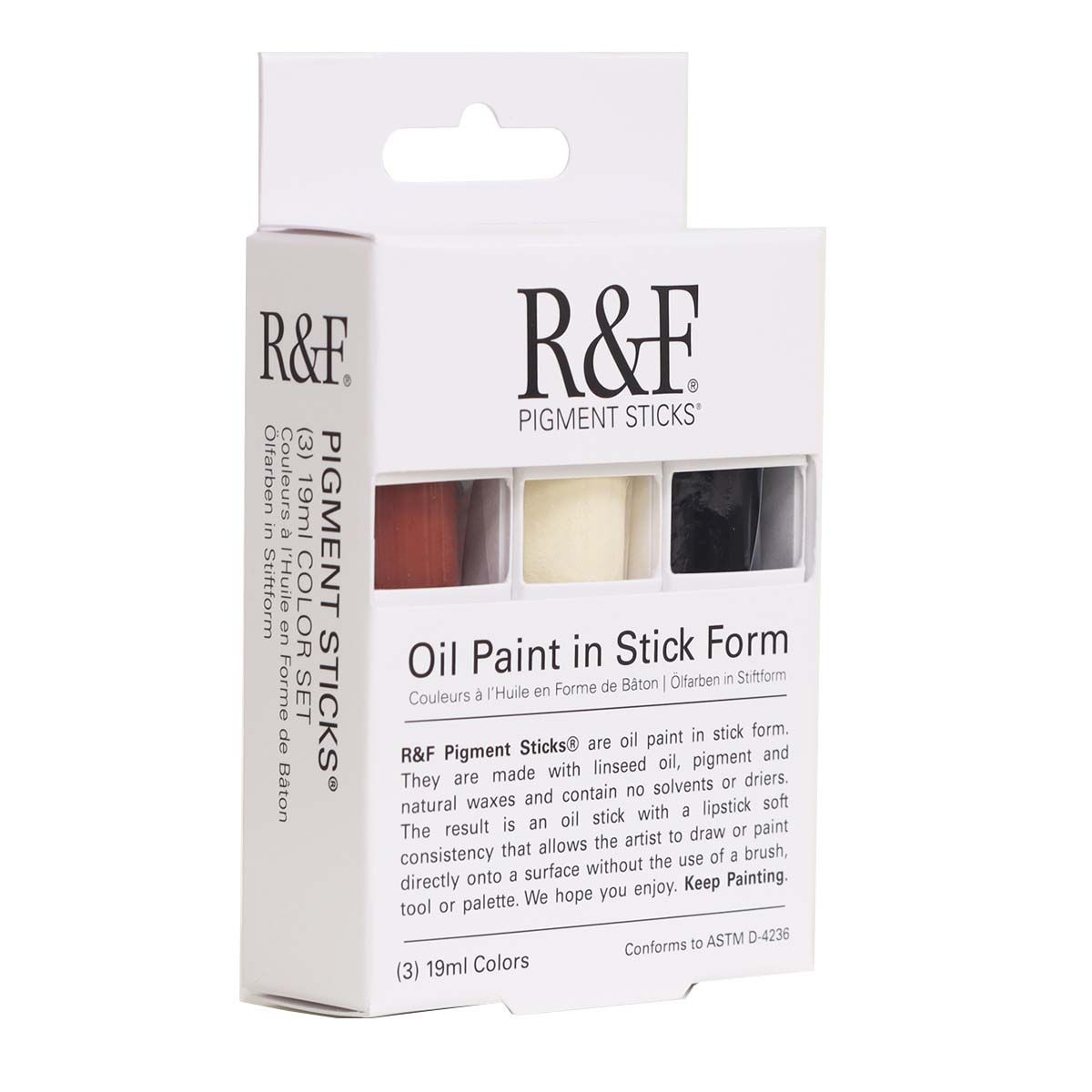 R&F Pigment Sticks Begin Set of 3 - Assorted Colors (19ml) | Jerry's ...