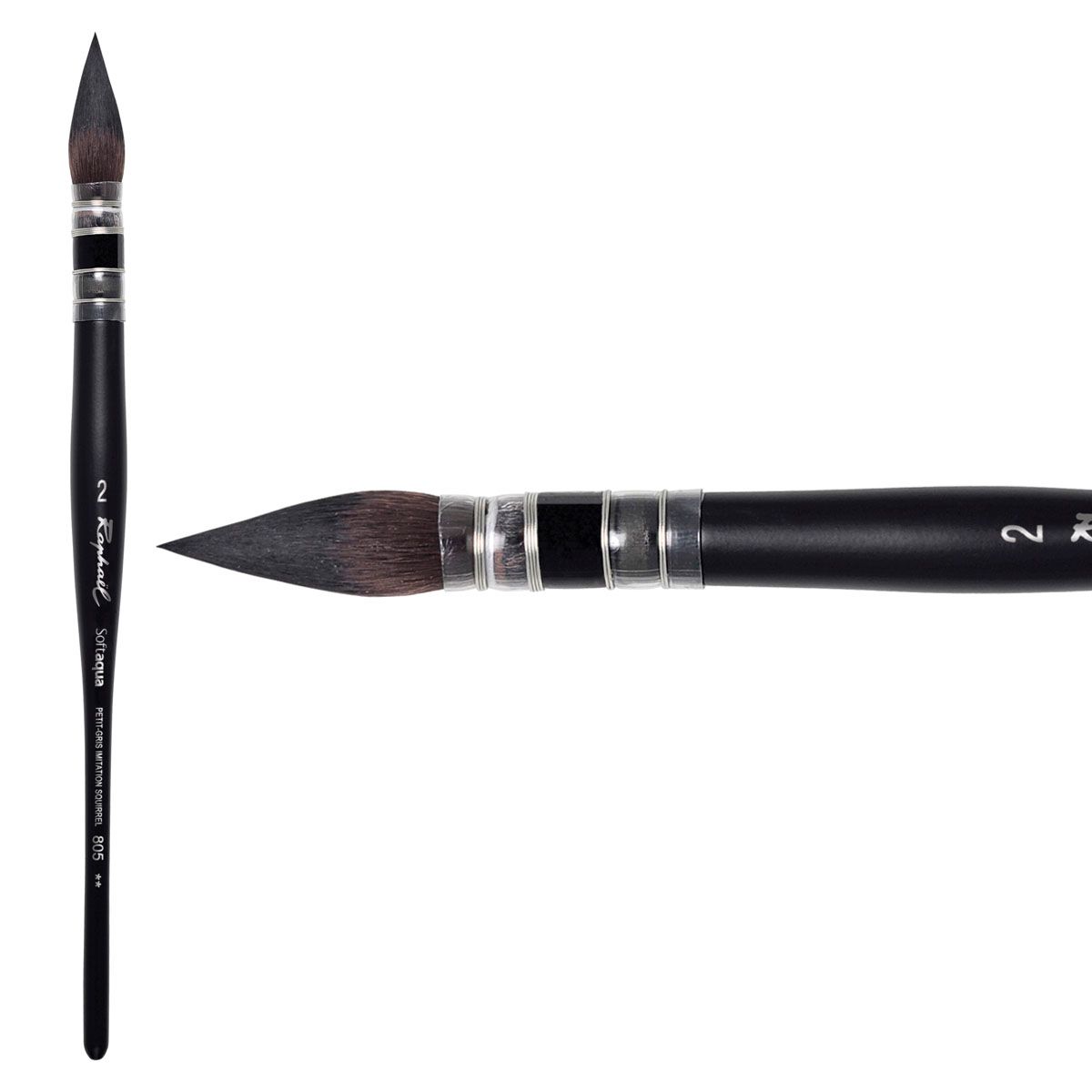 Raphaël SoftAqua Brush Quill #2 | Jerry's Artarama