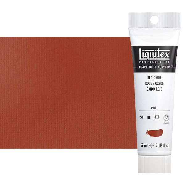 Liquitex Heavy Body Acrylic - Red Oxide, 2oz Tube | Jerry's Artarama