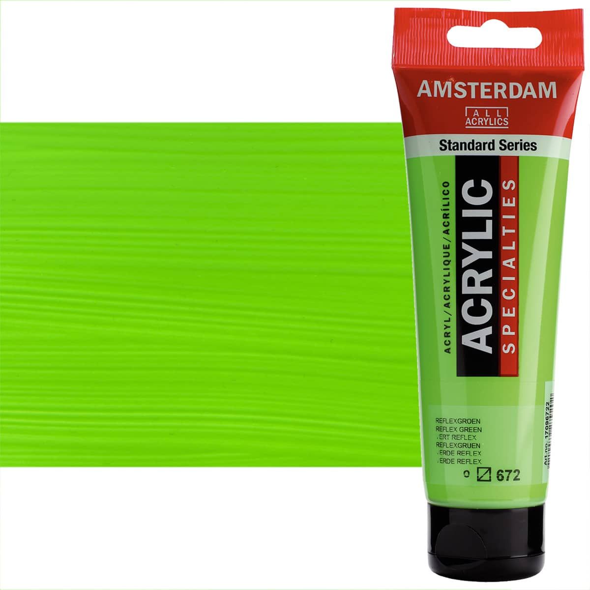 Amsterdam Standard Acrylic - Reflex Green, 120ml | Jerry's Artarama