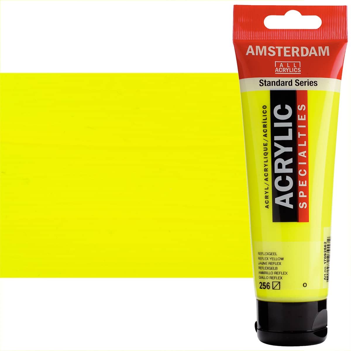 Amsterdam Standard Acrylic - Reflex Yellow, 120ml | Jerry's Artarama