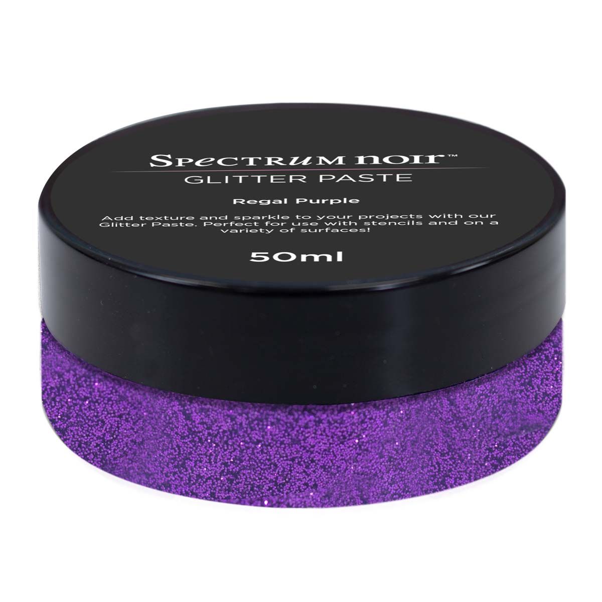Spectrum Noir Glitter Paste - Regal Purple, 50ml | Jerry's Artarama