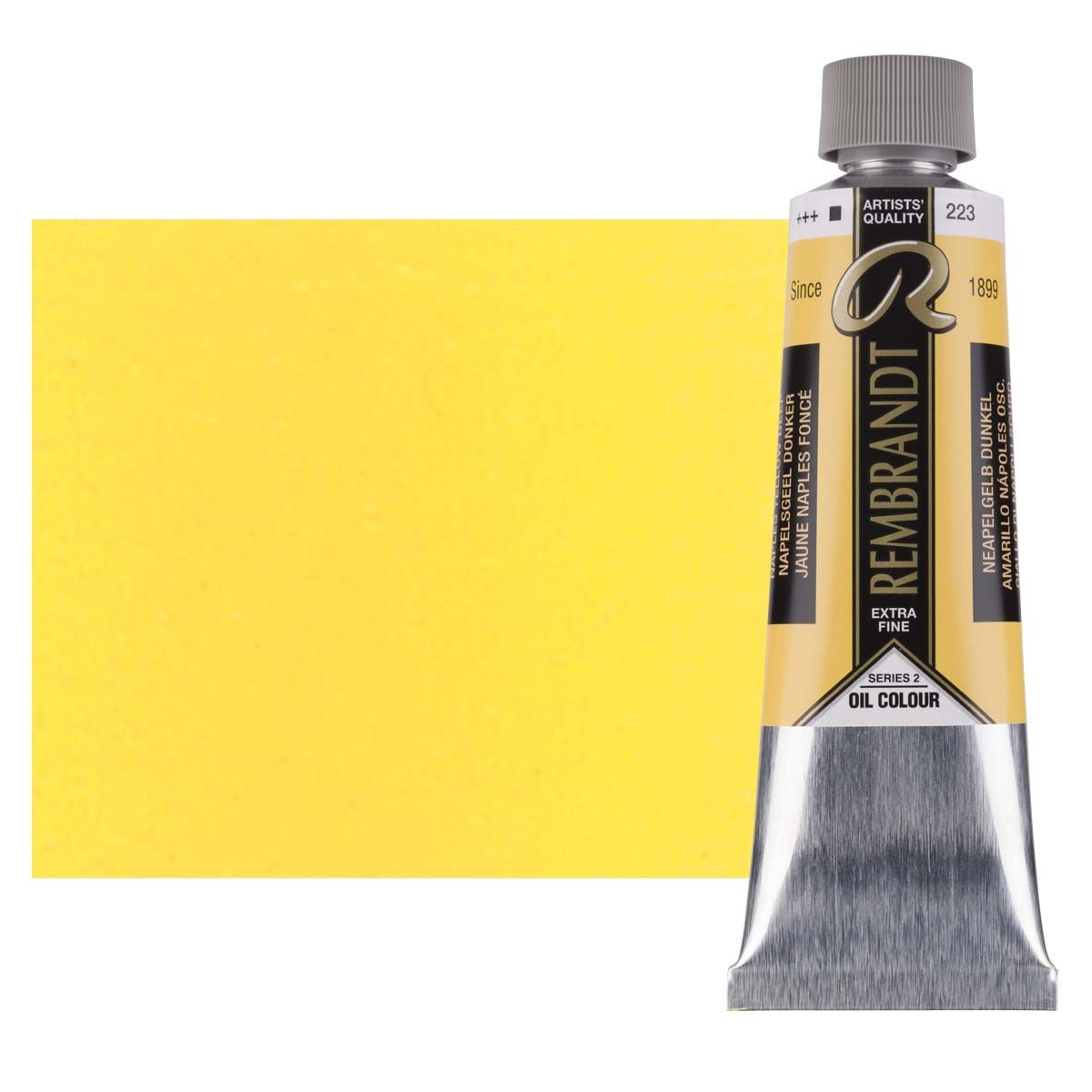 Rembrandt Extra-Fine Artists' Oil Paint - Naples Yellow Deep, 150ml ...