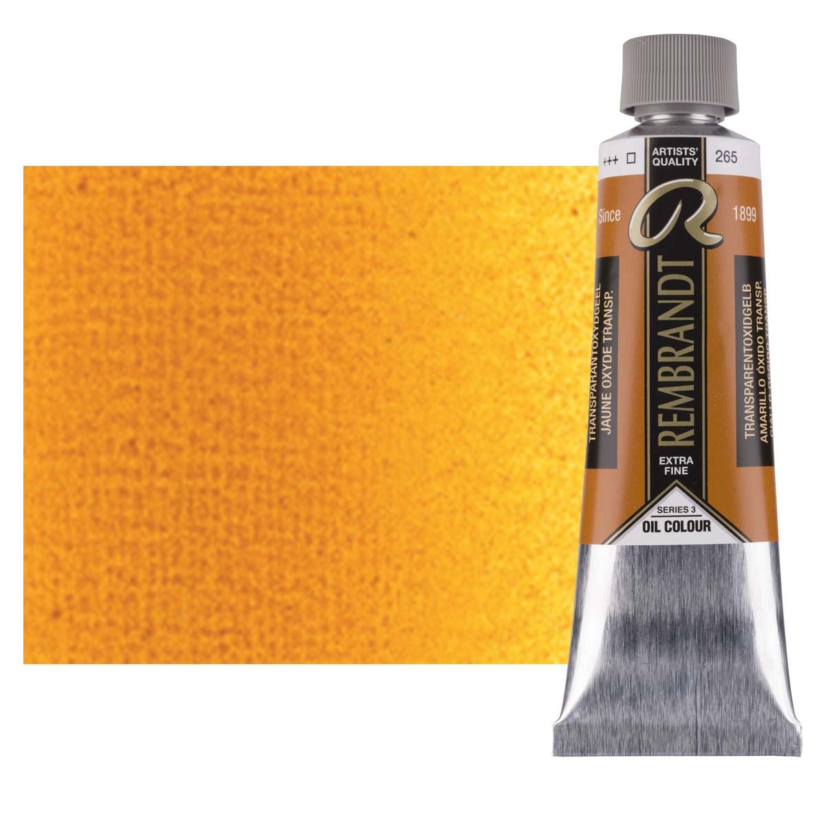 Rembrandt Extra-Fine Artists' Oil Paint - Transparent Oxide Yellow ...