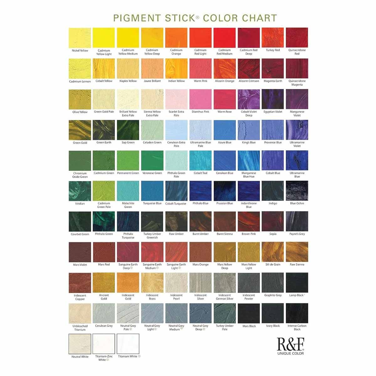 R&F Pigment Stick 188ml - Cerulean Blue Chromium | Jerry's Artarama