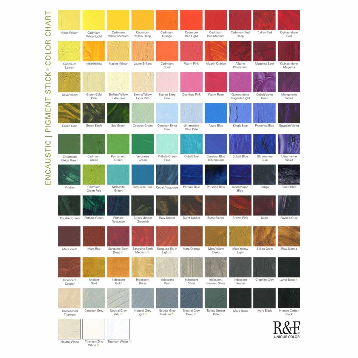 R&F Pigment Stick Sets | Jerry's Artarama