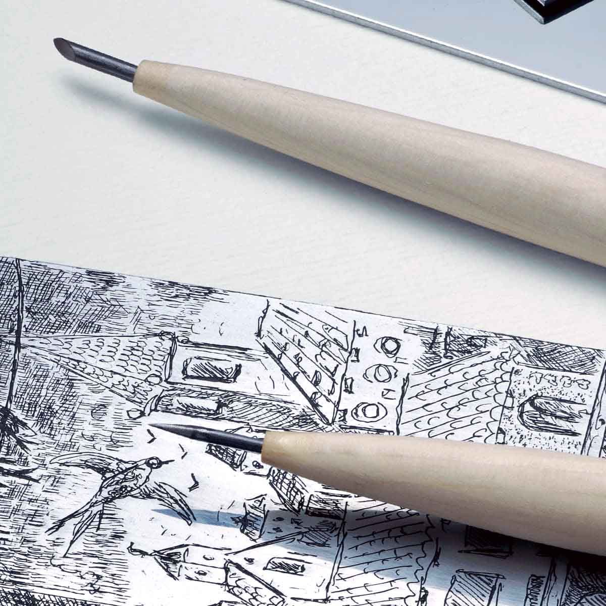 RGM Drypoint Etching Chisel - 2 mm | Jerry's Artarama