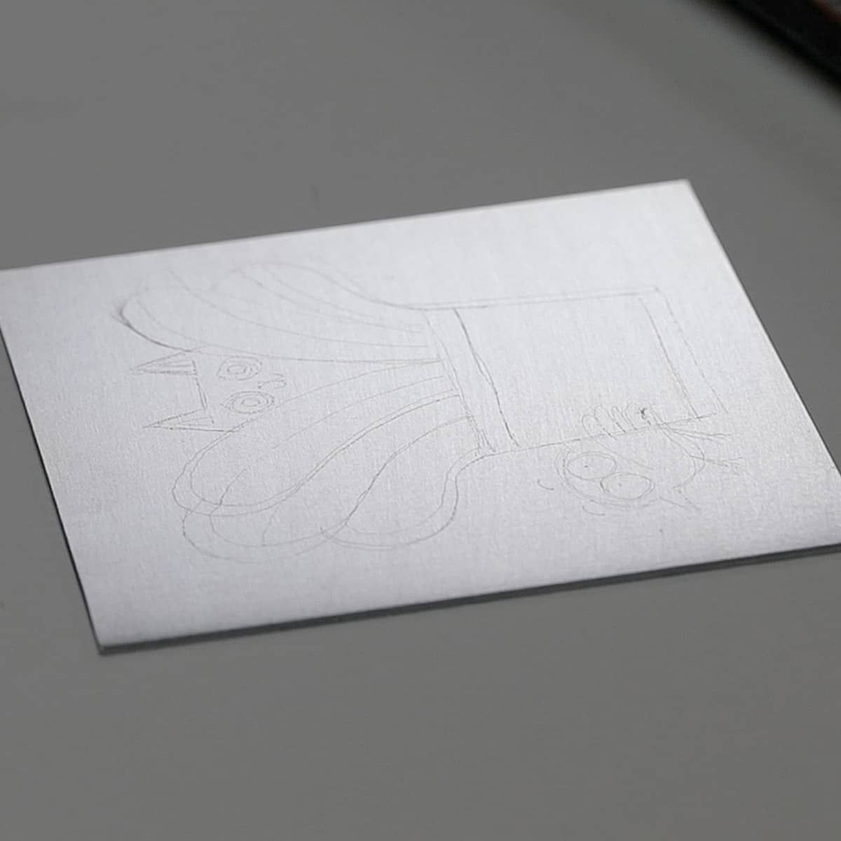 RGM Unpolished Zinc Plate- 7.87"x9.84", 1.00 mm Thick | Jerry's Artarama