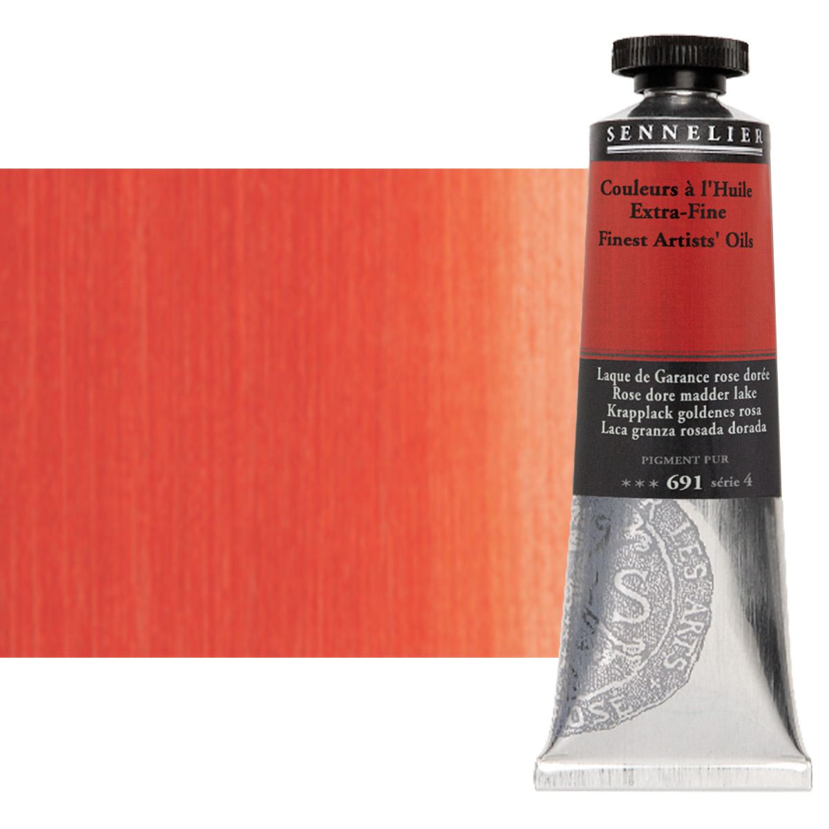 Sennelier Artists Extra-Fine Oil - Rose Dore Madder Lake, 40 ml | Jerry ...