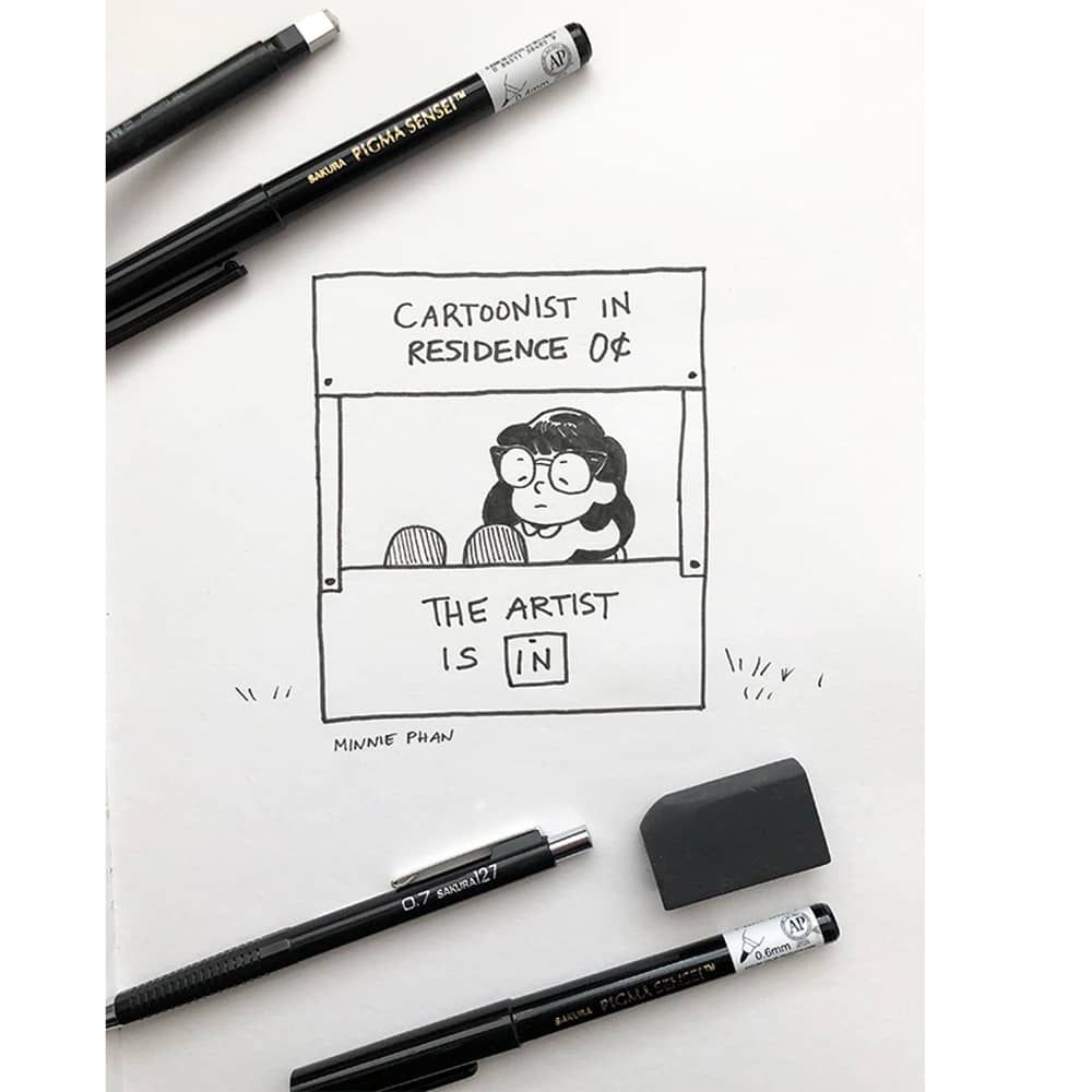 Sakura Pigma Sensei Manga Drawing Set of 6 | Jerry's Artarama