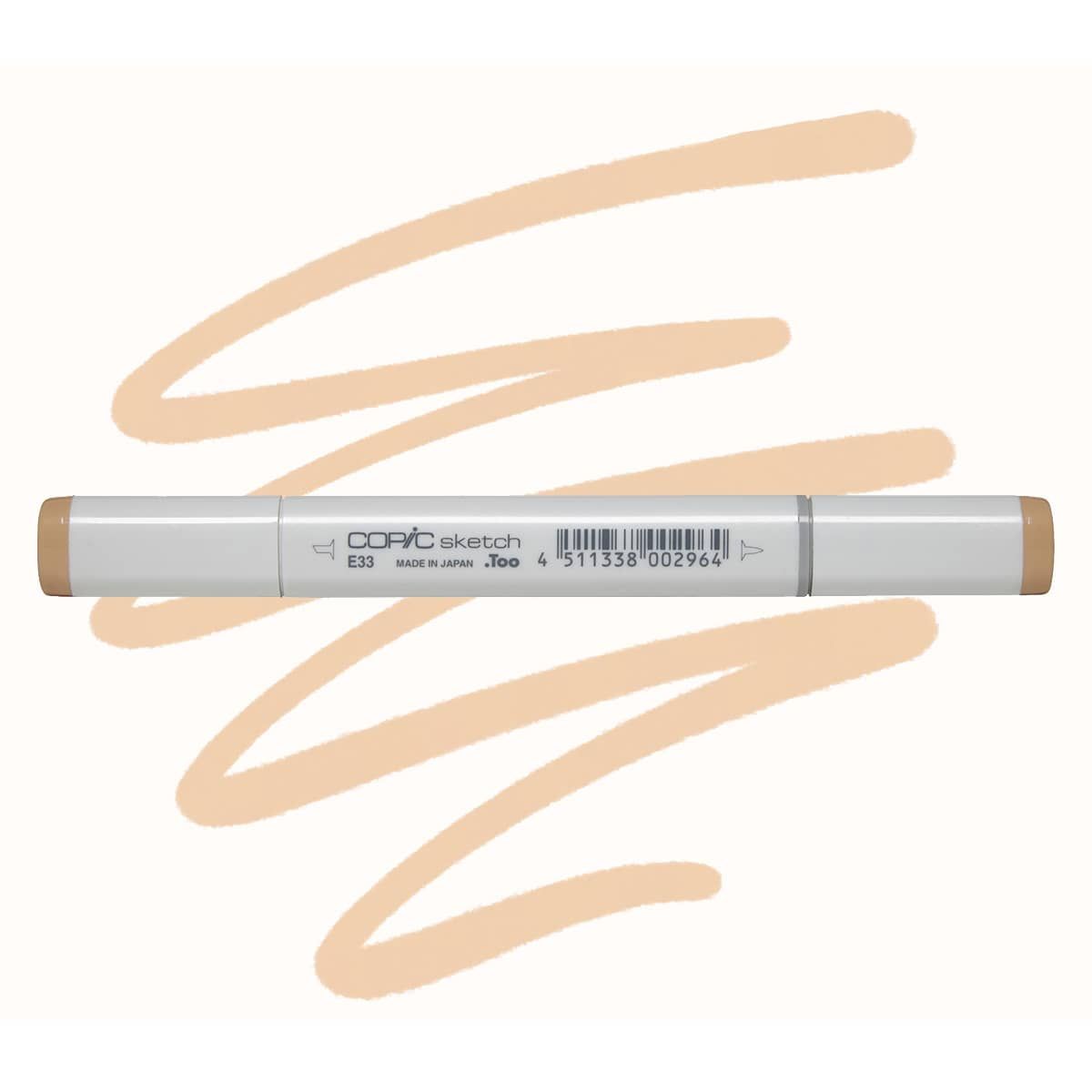 Copic Sketch Marker E33 Sand | Jerry's Artarama