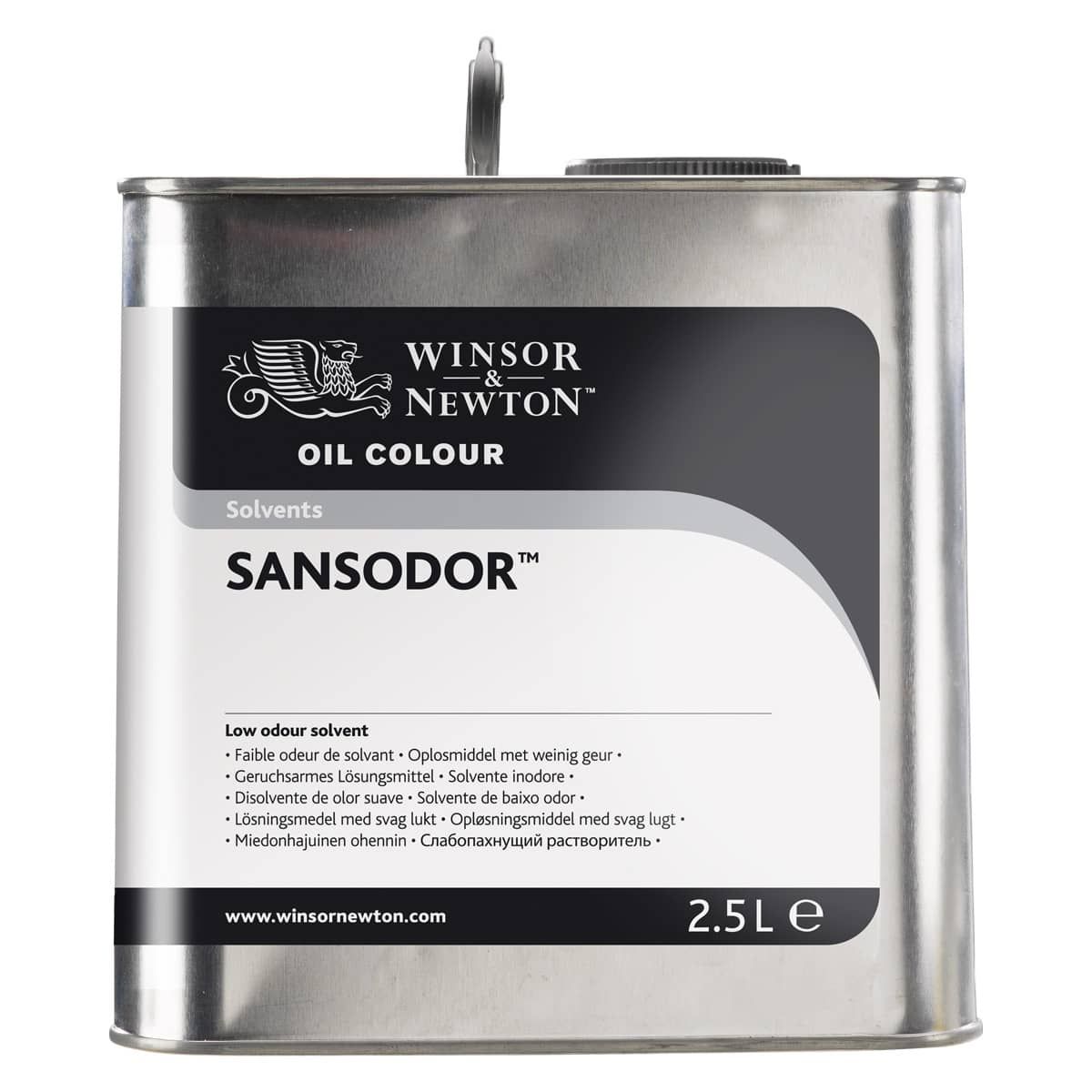 Winsor & Newton Oil Color Solvents - Sansodor, 2.5L Bottle | Jerry's ...
