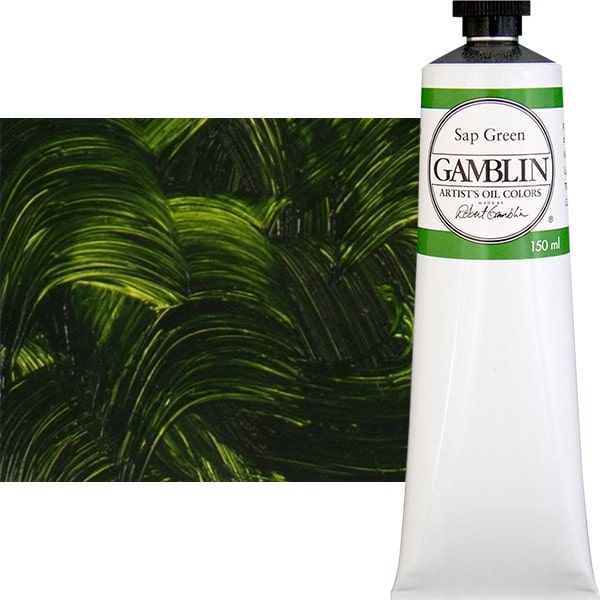 Gamblin Artists Oil - Sap Green, 150ml Tube | Jerry's Artarama